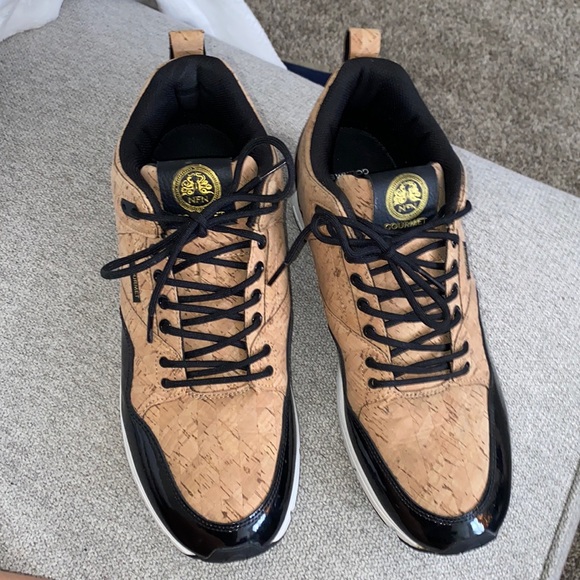 Gourmet | Shoes | Rare Mens Gourmet Nfn The 35 Lite Sneaker Black And ...